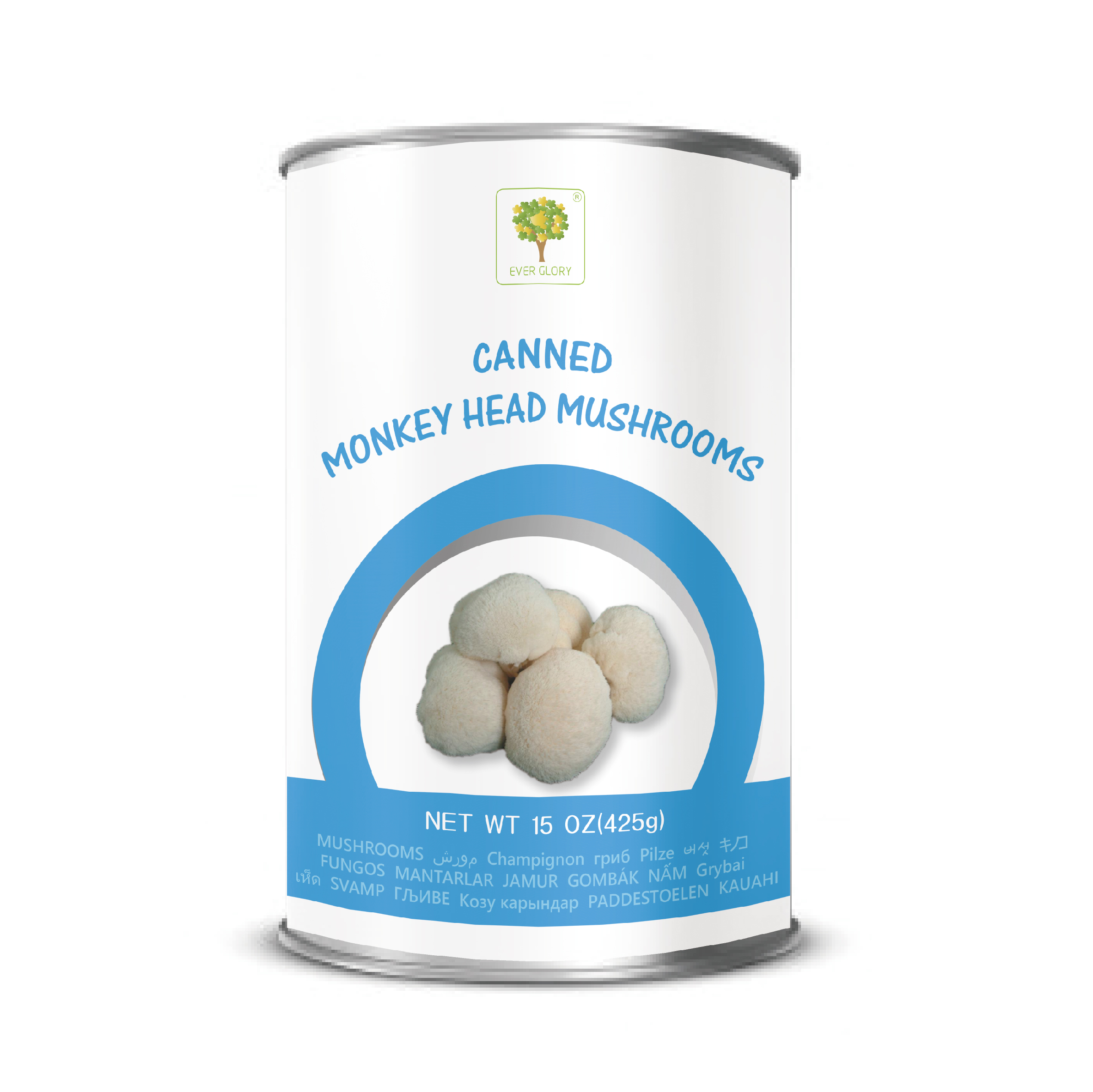 CANNED MONKEY HEAD MUSHROOMS